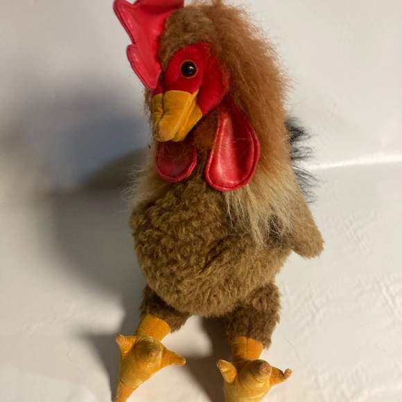 Folkmanis Puppets | Toys | Rare Folkmanis Puppet 7 Brown Rooster Red ...